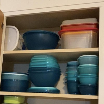 Tupperware 30pc Heritage Get It All Set Food Storage Container Set Blue ...