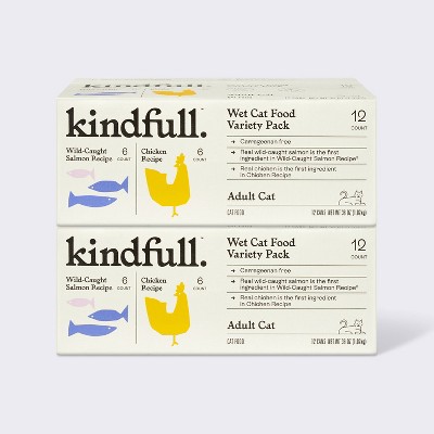Salmon And Brown Rice Recipe Flavor Dry Cat Food - Kindfull™ 3lbs : Target