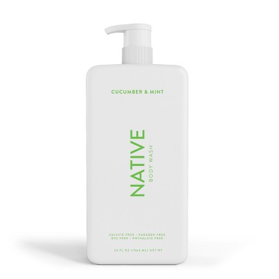 Native Body Wash With Pump - Eucalyptus & Mint - Sulfate Free - 36 Fl ...