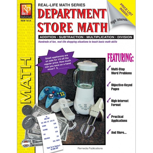 Remedia Publications Real Life Math Activity Workbook : Target