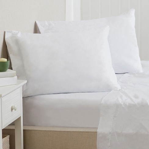 Great Bay Home White Microfiber Wrinkle-resistant Sheet Set (queen ...