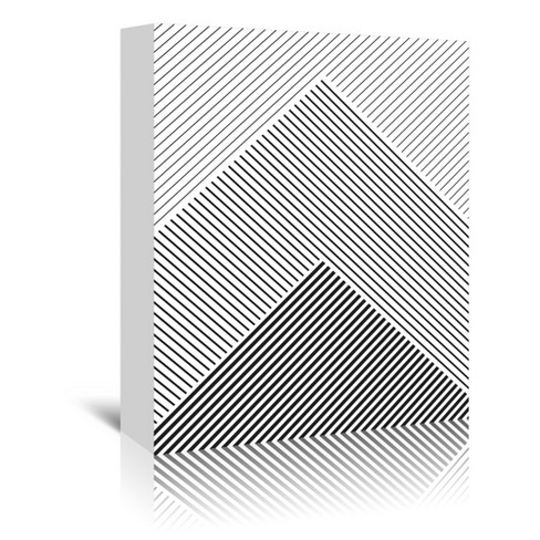 Diagonal Line Drawing