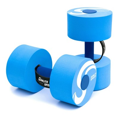 Sunlite Sports Water Weights Pool Exercise Dumbbells-blue : Target