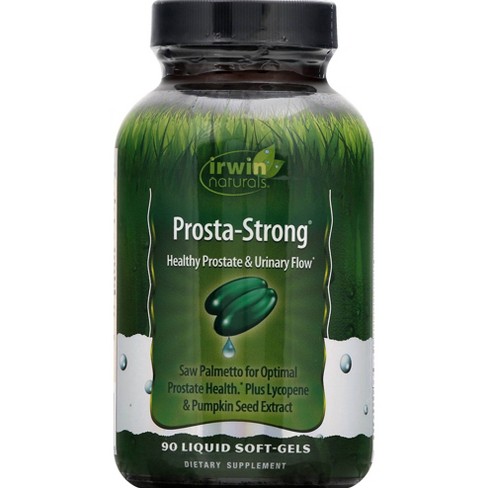 Irwin Naturals Prosta-strong Dietary Supplement Liquid Softgels - 90ct ...