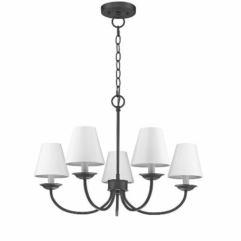 Livex Lighting Mendham 5 - Light Chandelier In Black : Target