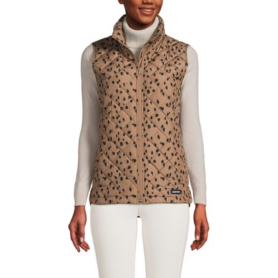 Lands' End Women's Petite Featherfree Insulated Vest - Medium - Warm ...