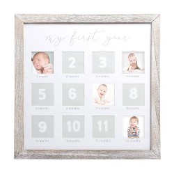 Pearhead First Year Photo Frame - White : Target