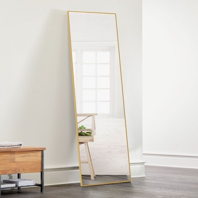 Neutypechic Wood Frame Full Length Mirror, Dressing Mirror, Decorative ...