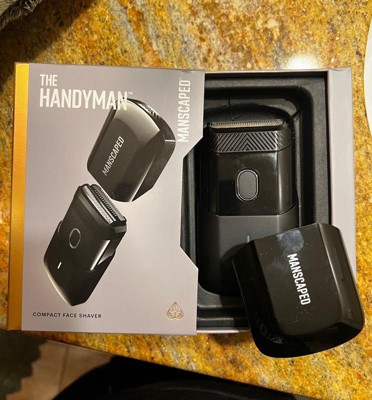 Manscaped The Handyman Compact Face Shaver, Portable Skinsafe Men's ...