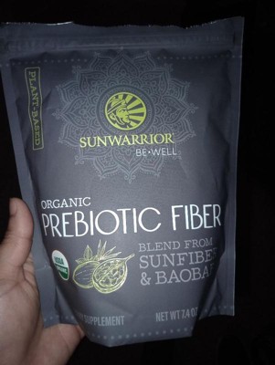 Be Well Organic Prebiotic Fiber Powder, Blend From Sunfiber & Baobab ...