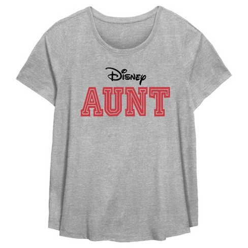 Women's Disney Aunt Logo T-shirt : Target