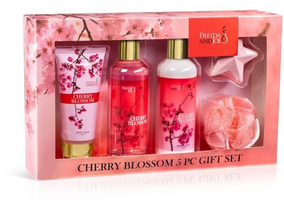Freida & Joe Cherry Blossom Fragrance Bath & Body Collection Gift Box ...