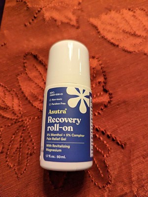 Asutra Magnesium With Menthol & Camphor Recovery Roll-on Muscle Pain ...