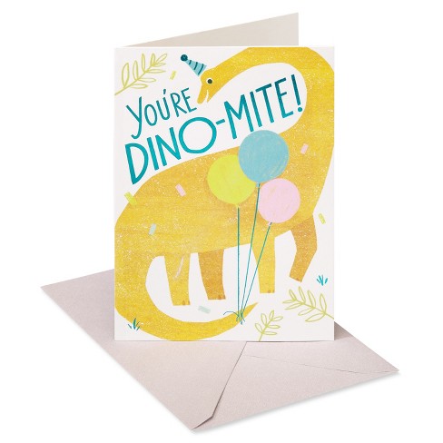 'dino-mite' Birthday Card : Target