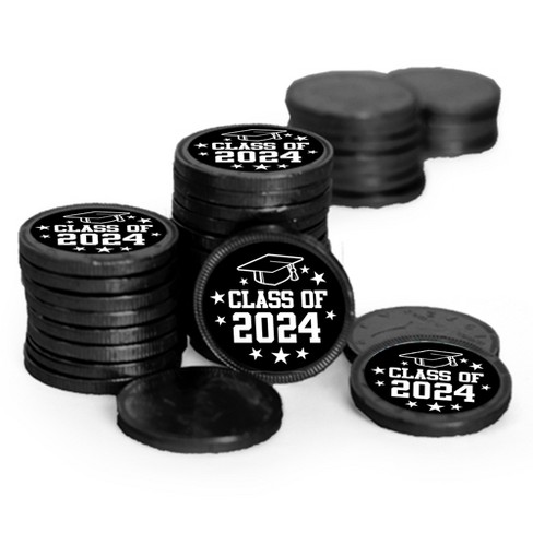 Graduation Candy Party Favors Class Of 2024 Chocolate Coins : Target