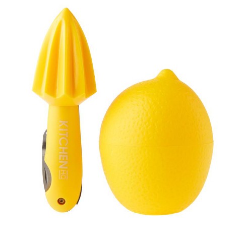 Kitchen Hq 3-in-1 Citrus Tool And Keeper Refurbished Yellow : Target