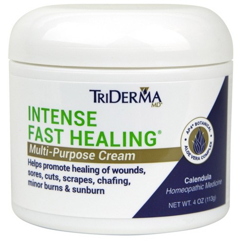 Triderma Md Intense Fast Healing Cream, With Aloe, 1 Count : Target