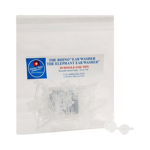 Doctor Easy Ear Wash System Tips Tw, 20 Ct : Target