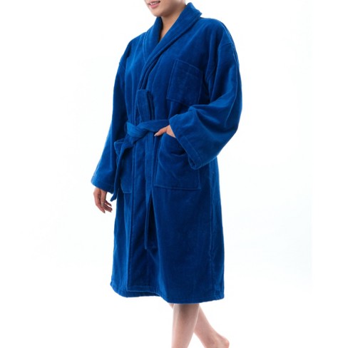 Alpine Swiss Blair Womens Cotton Terry Cloth Bathrobe Shawl Collar ...