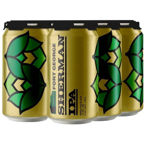 Fort George Sherman Ipa - 6pk/12 Fl Oz Cans : Target