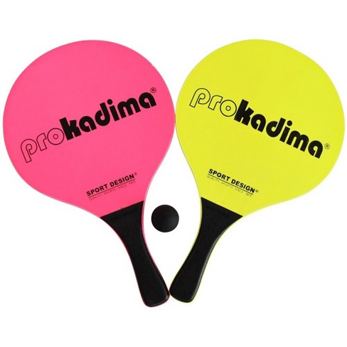 Pro Kadima Beach Paddle Set (neon Pink/yellow) : Target