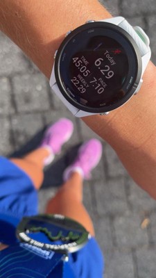 Garmin Forerunner 265s Black Bezel With Light Pink Case And Light Pink ...
