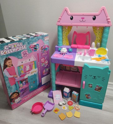 Gabby’s Dollhouse, Cakey Kitchen Set For Kids With Play Kitchen ...
