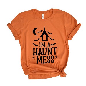 Simply Sage Market Women's I'm A Haunt Mess Short Sleeve Graphic Tee ...