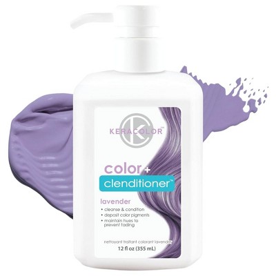 Keracolor Color + Clenditioner Temporary Hair Color - Purple - 12 Fl Oz ...