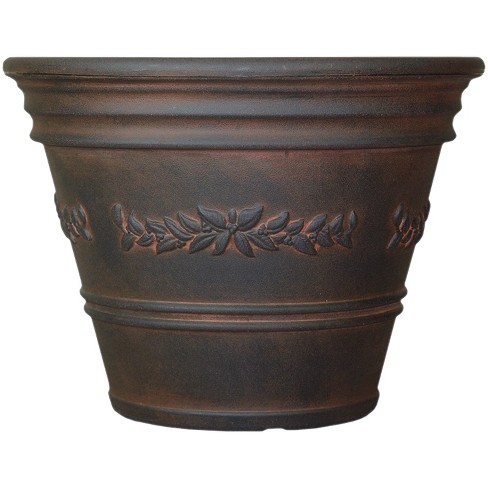 Sunnydaze Laurel Polyresin Outdoor/indoor Heavy-duty Double-walled Uv ...