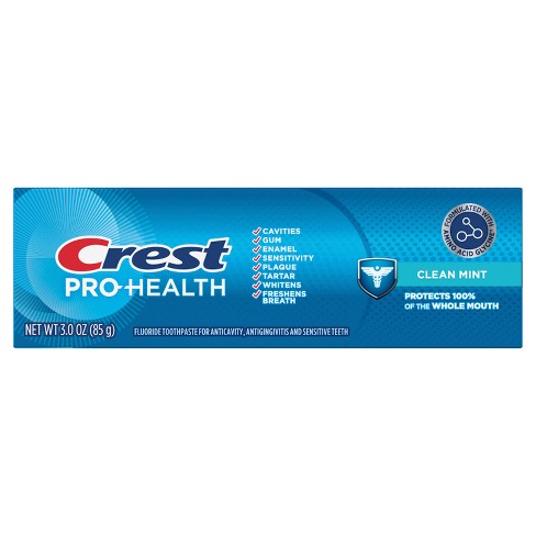 Crest Pro-health Clean Mint Toothpaste - 3oz : Target