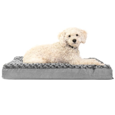 Furhaven Ultra Plush Deluxe Orthopedic Dog Bed - Medium, Gray : Target