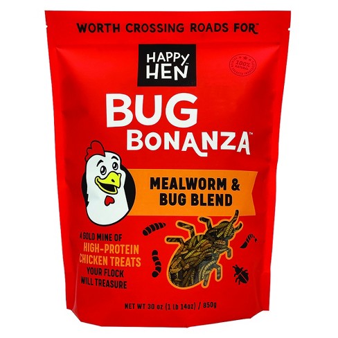 Happy Hen Treats Bug Bonanza Chicken Treats - 30 Ounce : Target