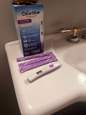 Clearblue Advanced Digital Ovulation Test + 2 Pregnancy Test - 30ct ...