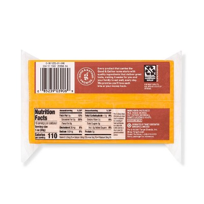 Medium Cheddar Cheese - 16oz - Good & Gather™ : Target