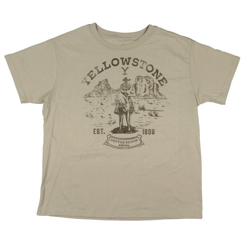 Yellowstone Woman's John Dutton Ranch Montana Adult Short-sleeve T ...