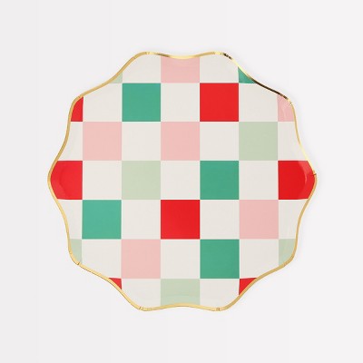 Meri Meri Mixed Stripe Side Plates (pack Of 8) : Target