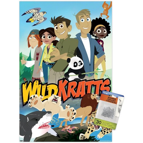 Trends International Wild Kratts - Group Unframed Wall Poster Prints ...