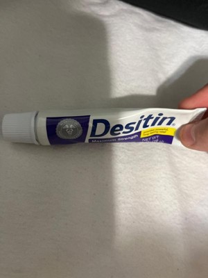 Desitin Maximum Strength Baby Diaper Rash Cream With Zinc Oxide - 4oz ...