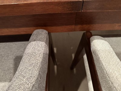 Ingleside Open Back Upholstered Wood Frame Dining Chair Linen (kd ...