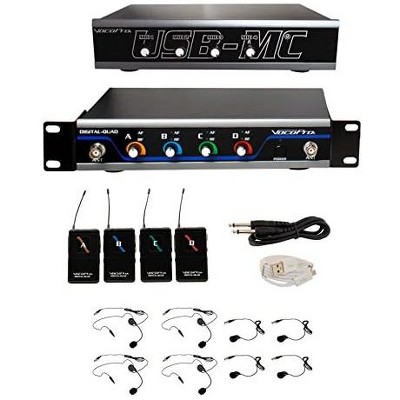 Vocopro 4ch Wireless Microphone/usb Inte : Target