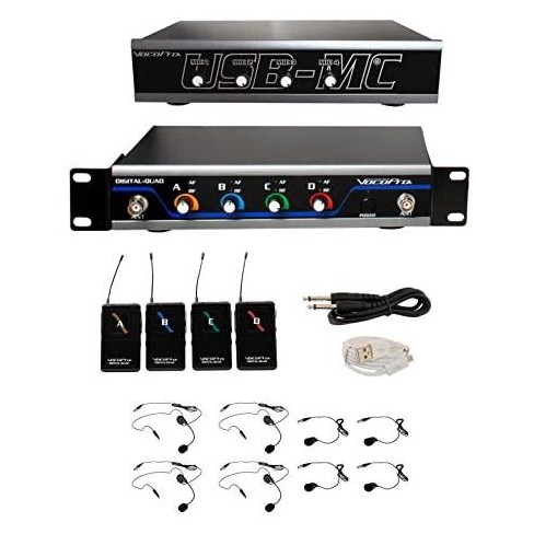 Vocopro 4ch Wireless Microphone/usb Inte : Target