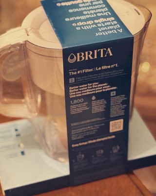 Brita Water Filter 10-cup Tahoe Water Pitcher Dispenser With Standard ...