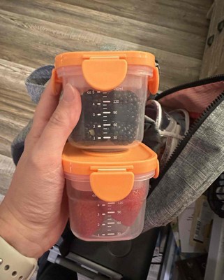 Quark Storii Baby Food Storage Containers With Integrated Ice Packs ...