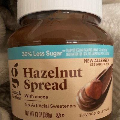 Reduced Sugar Chocolate Hazelnut Spread - 13oz - Good & Gather™ : Target