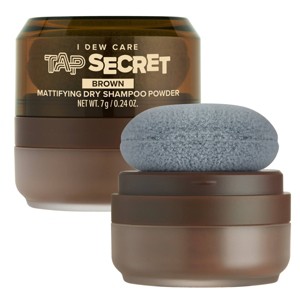 I Dew Care Tap Secret: Brown Dry Shampoo Powder: Volumizing, Oil ...