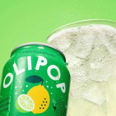 OLIPOP Lemon Lime Prebiotic Soda - 4ct/12 fl oz Cans Australia | Ubuy