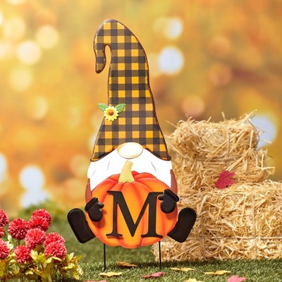 The Lakeside Collection Monogram Fall Gnome Stakes - M : Target
