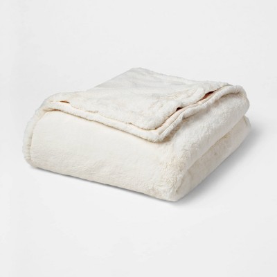 Faux Fur : Throw Blankets : Target
