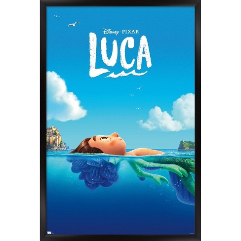 Trends International Disney Pixar Luca - Teaser Framed Wall Poster ...